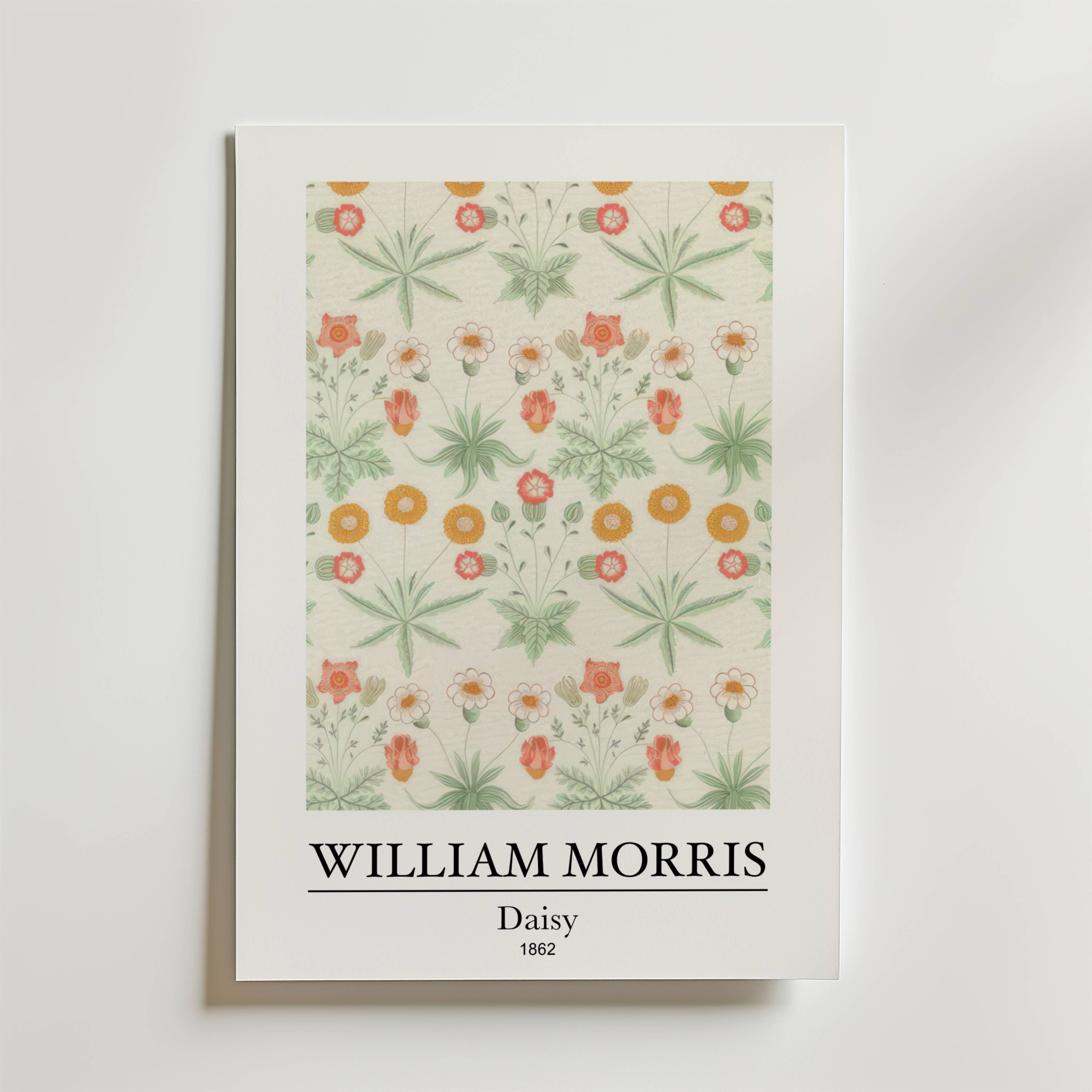 William Morris Daisy Poster - Affisch – Bozetto